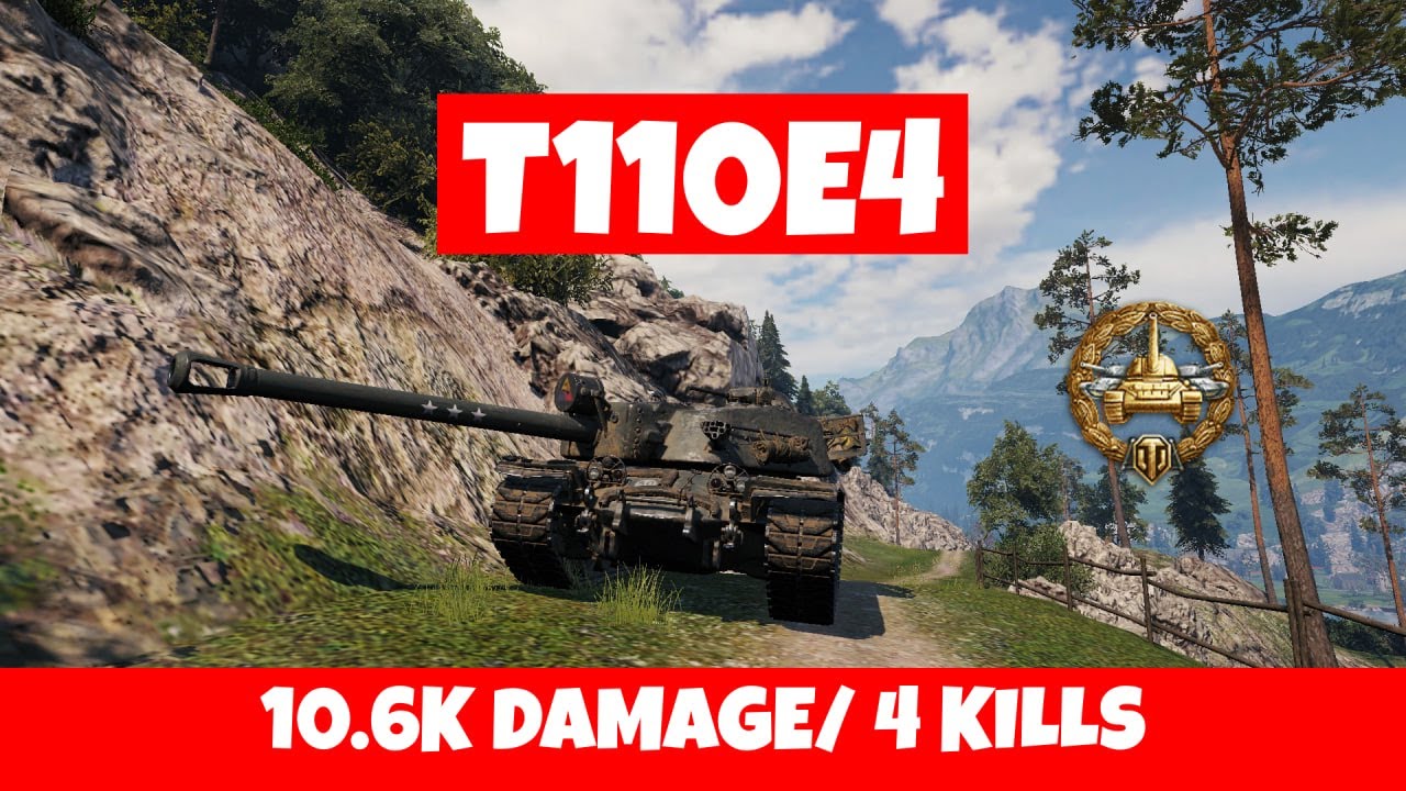 T110E4 – 10.6K DAMAGE and 4 KILLS I World of Tanks - YouTube