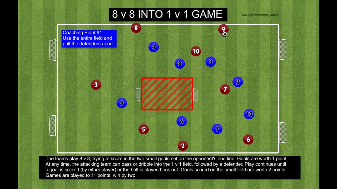 8 V 8 Into 1 V 1 Game YouTube 8-v-8-into-1-v-1-game-youtube