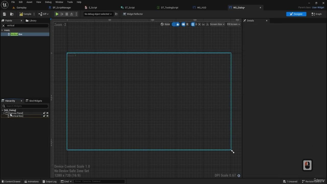 8 Lesson 7 UE5 HUD Dialogue Widgets Blueprint Design Principles - YouTube