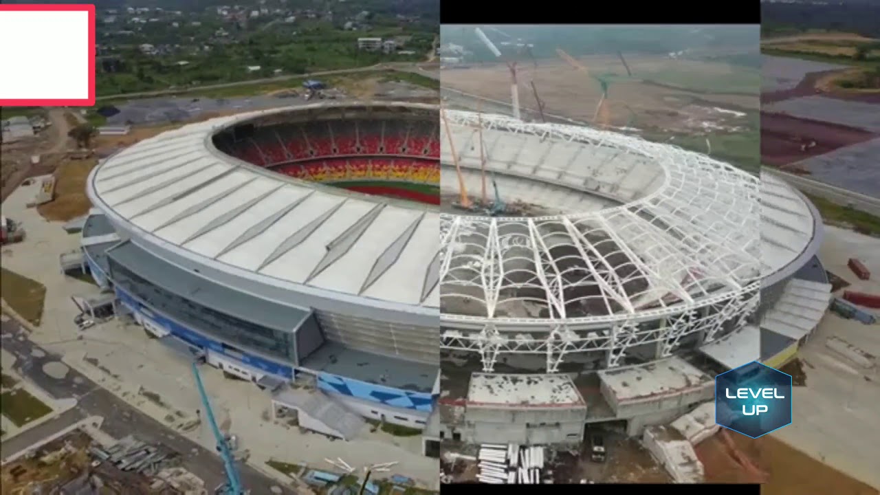 Stade Olympique de Japoma evolution Cameroun; National stadium ( japoma ...