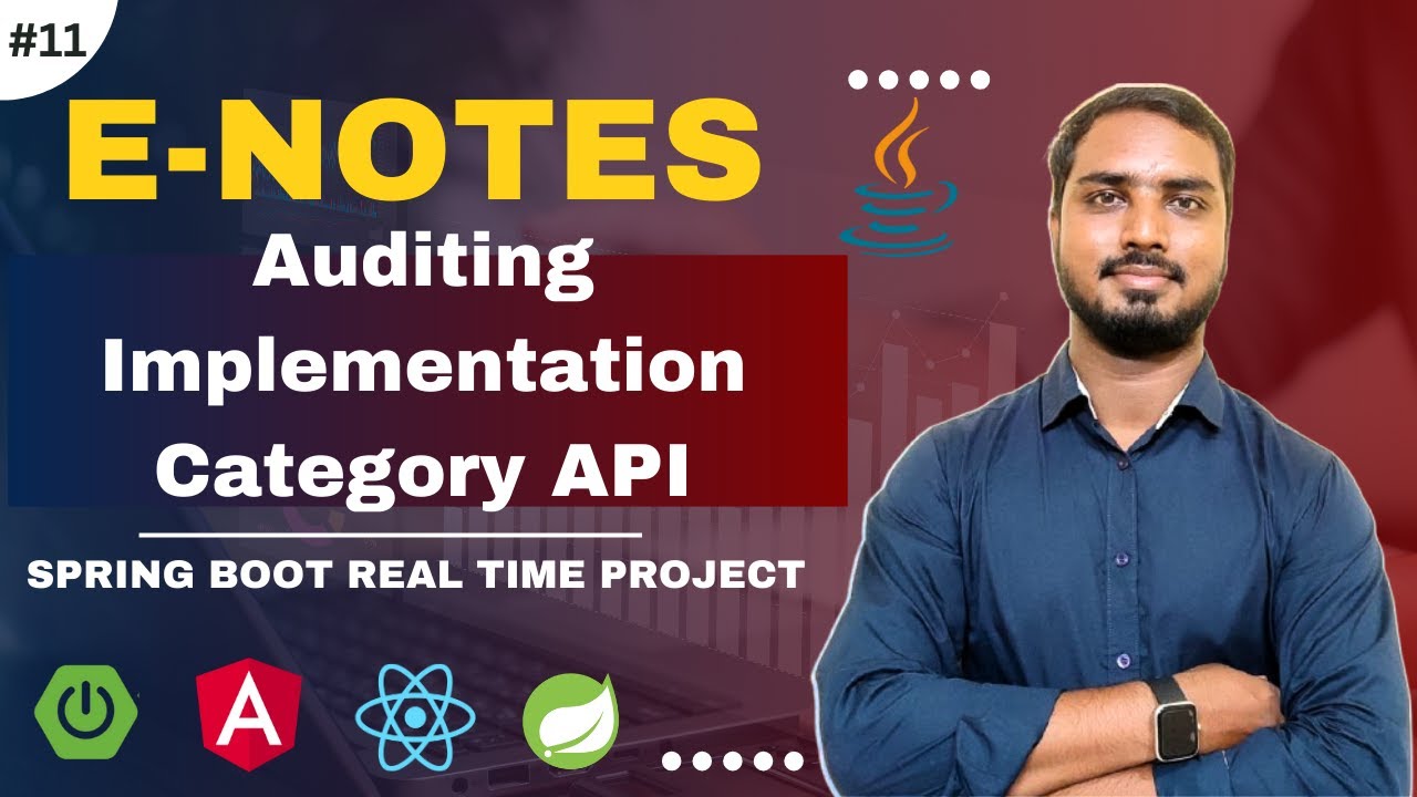 #11 Enotes-Auditing in Category API | Production Level Spring Boot Real ...