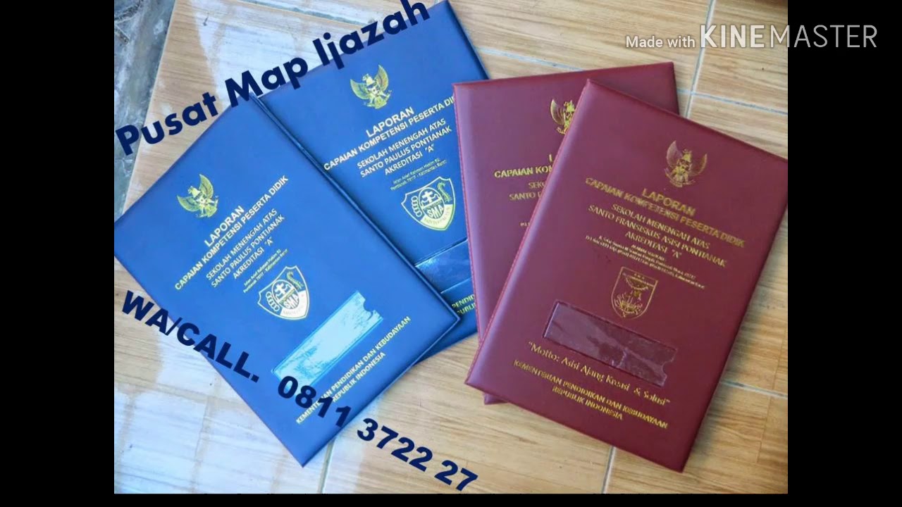 Pabrik Map Raport Lamtoro, TELP. 0811 3722 27, TEPAT WAKTU...!!! - YouTube