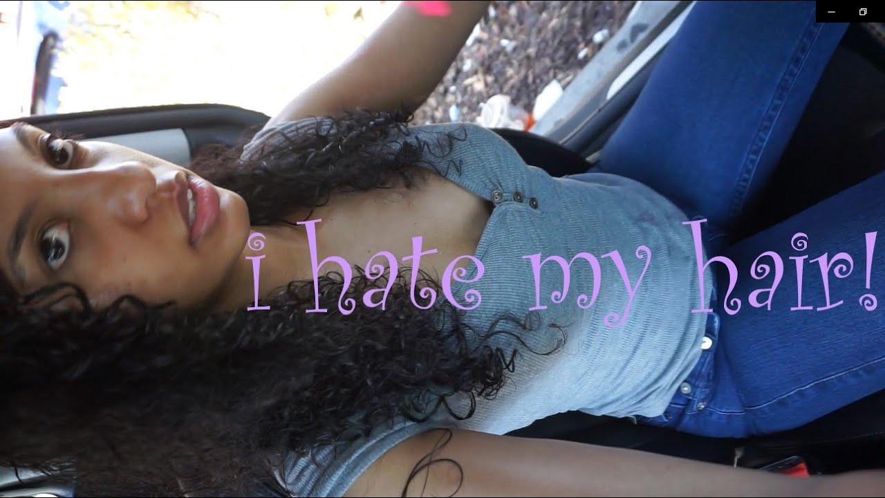 on my way to the hair salon to get my sew-in weave taken out - YouTube