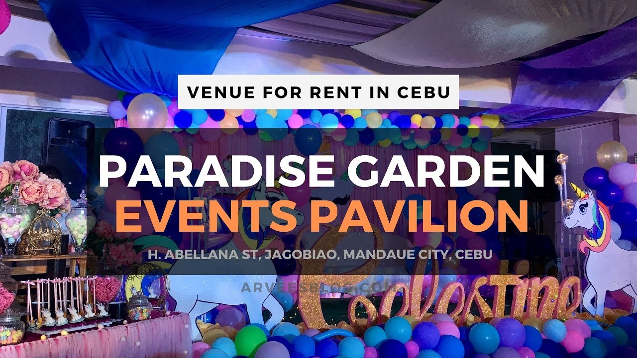 Paradise Garden Events Pavilion in Mandaue City Cebu | aRVees Blog ...