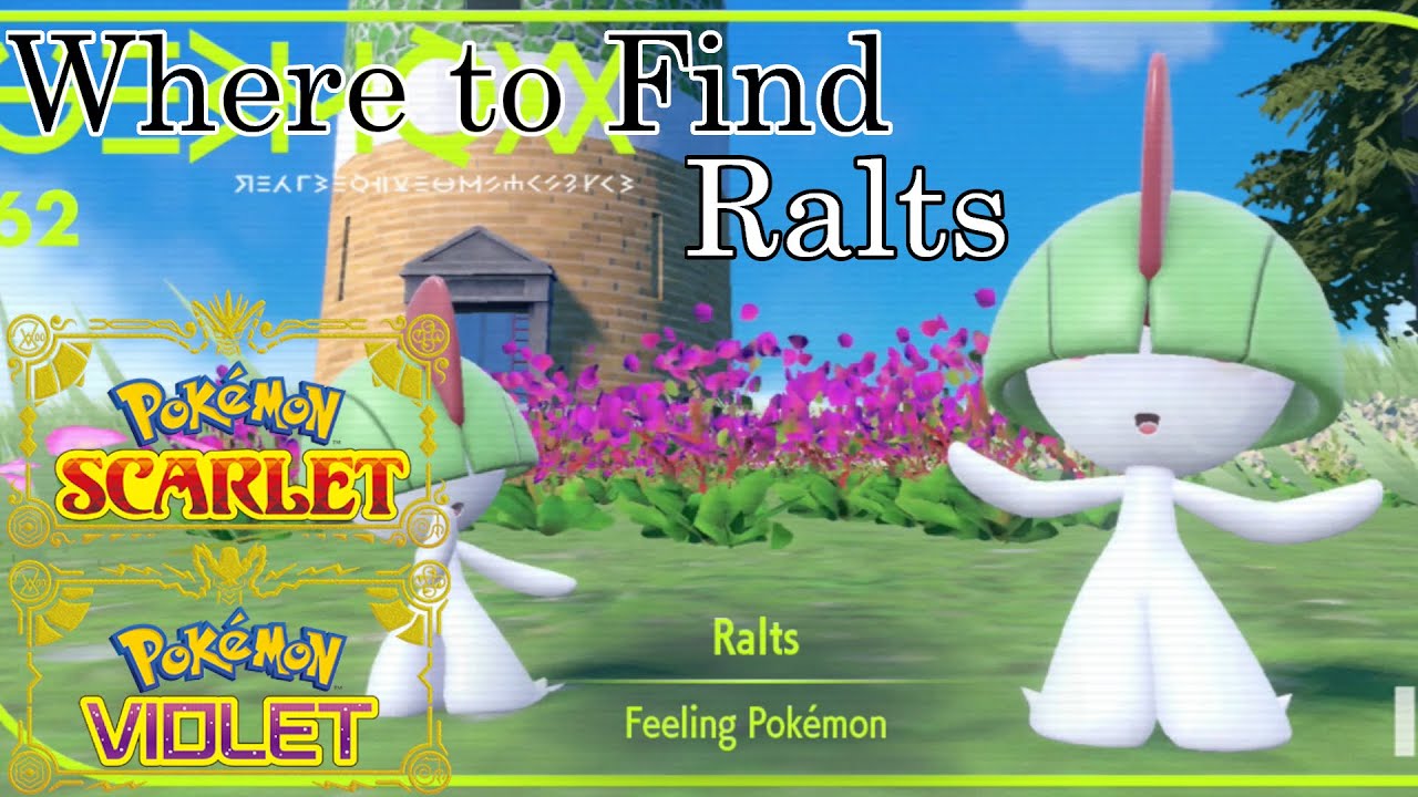 Pokemon Scarlet and Violet - Where to Find Ralts - YouTube