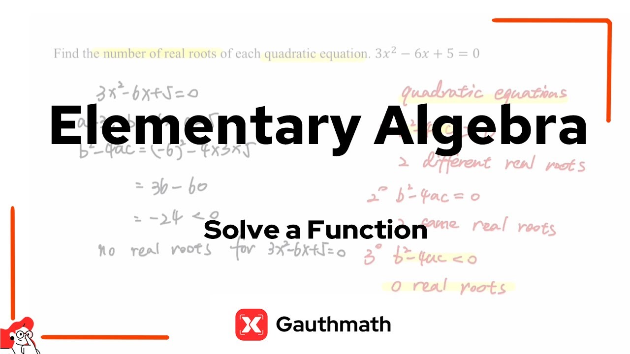 How to Solve A Function - YouTube