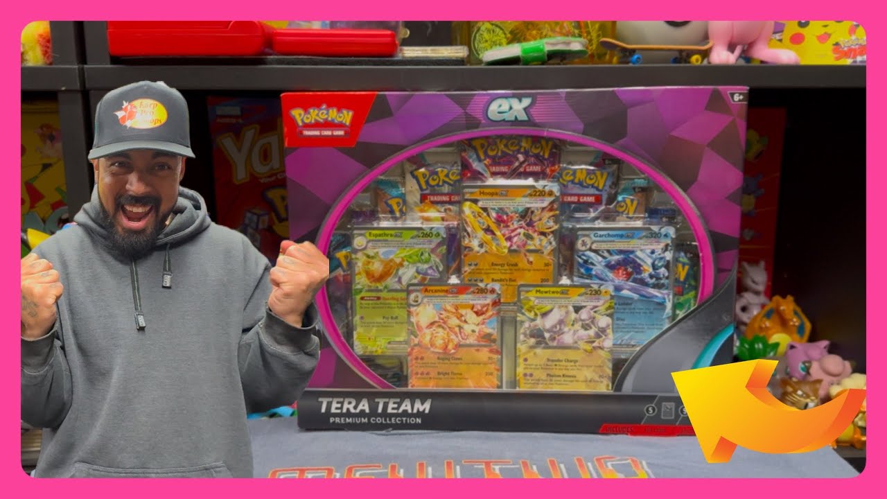 Pokémon cards rip tera ex box set couldn’t believe what u pulled - YouTube