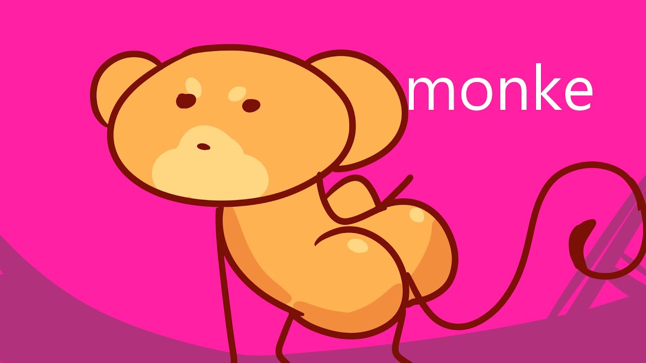 monke animation - YouTube