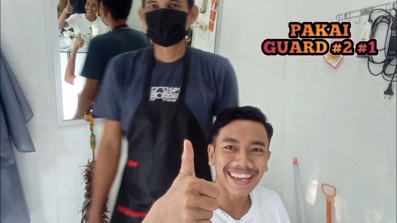Gaya Rambut Pria Low Fade Guard #2,1 Haircut Tutorial 🔥 - YouTube