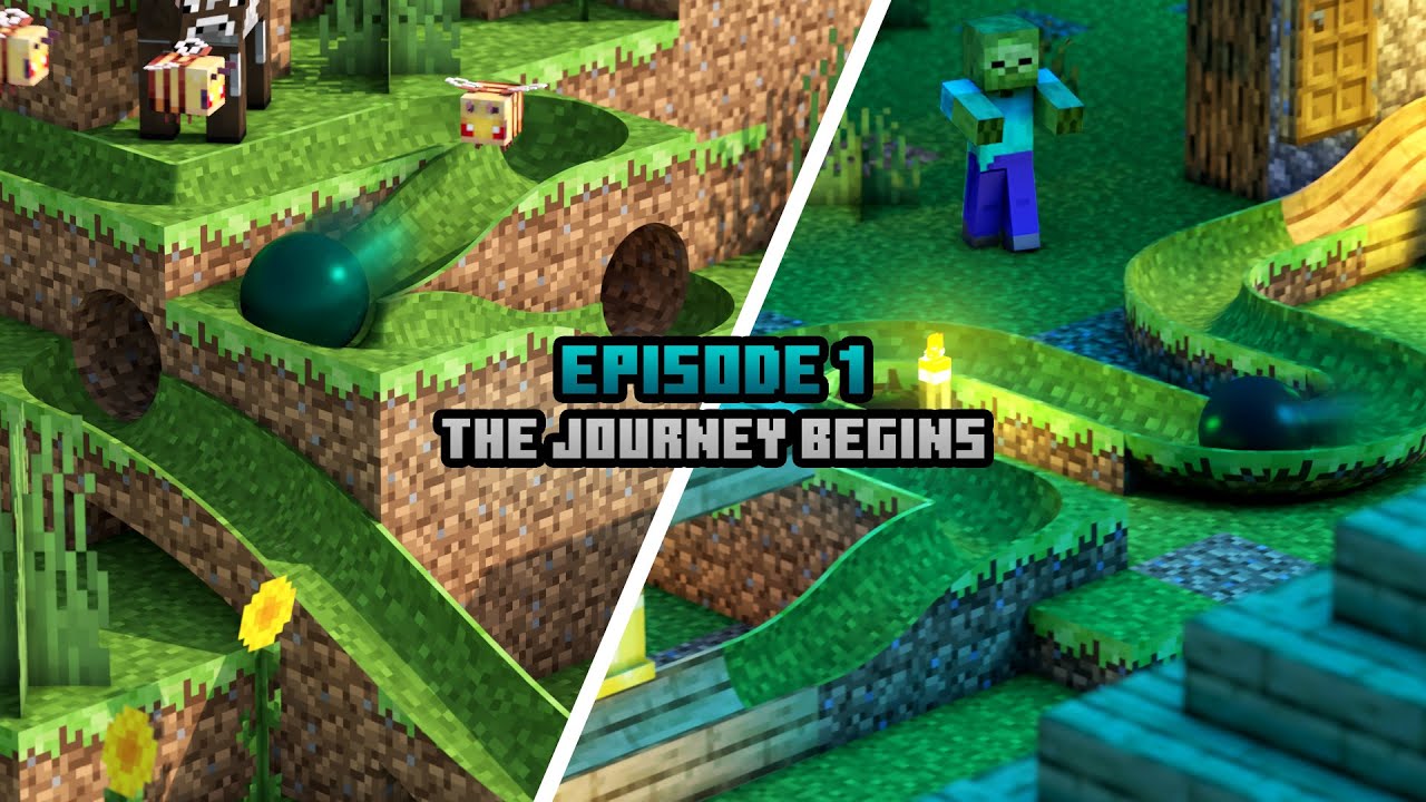 MINECRAFT Marble Run – Journey to the End City (Episode 1) - YouTube