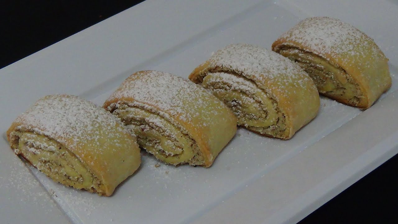 how to make walnut rolls - YouTube