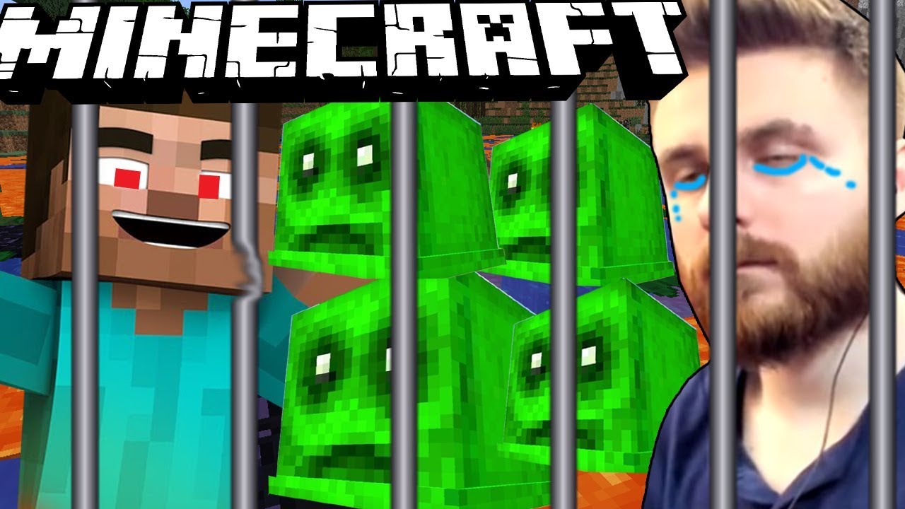 IRAPHAHELL SCAPA DIN INCHISOAREA SLIME-URILOR PE MINECRAFT ! - YouTube