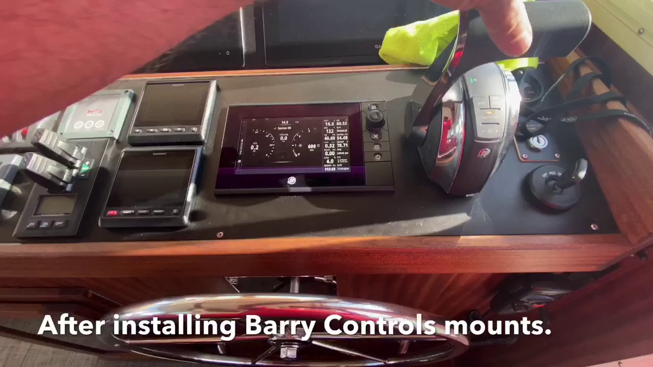 Switching from Isoflex mounts to Barry Controls mounts. 6.7 QSB Cummins ...