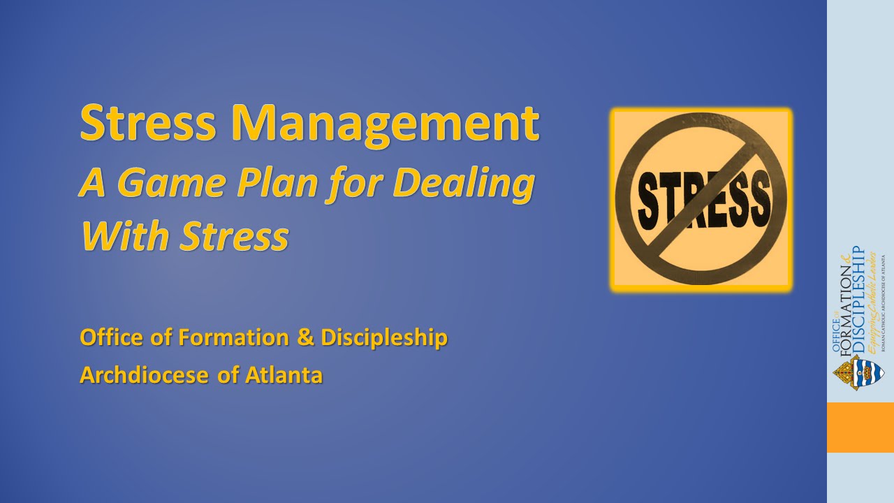 Stress Management—A Game Plan for Dealing with Stress - YouTube