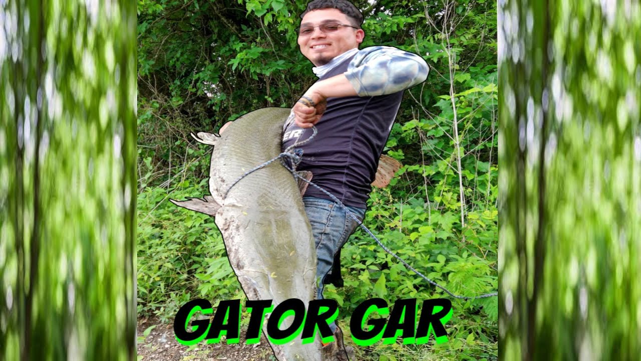 Alligator Gar Catch in the Dallas area - YouTube