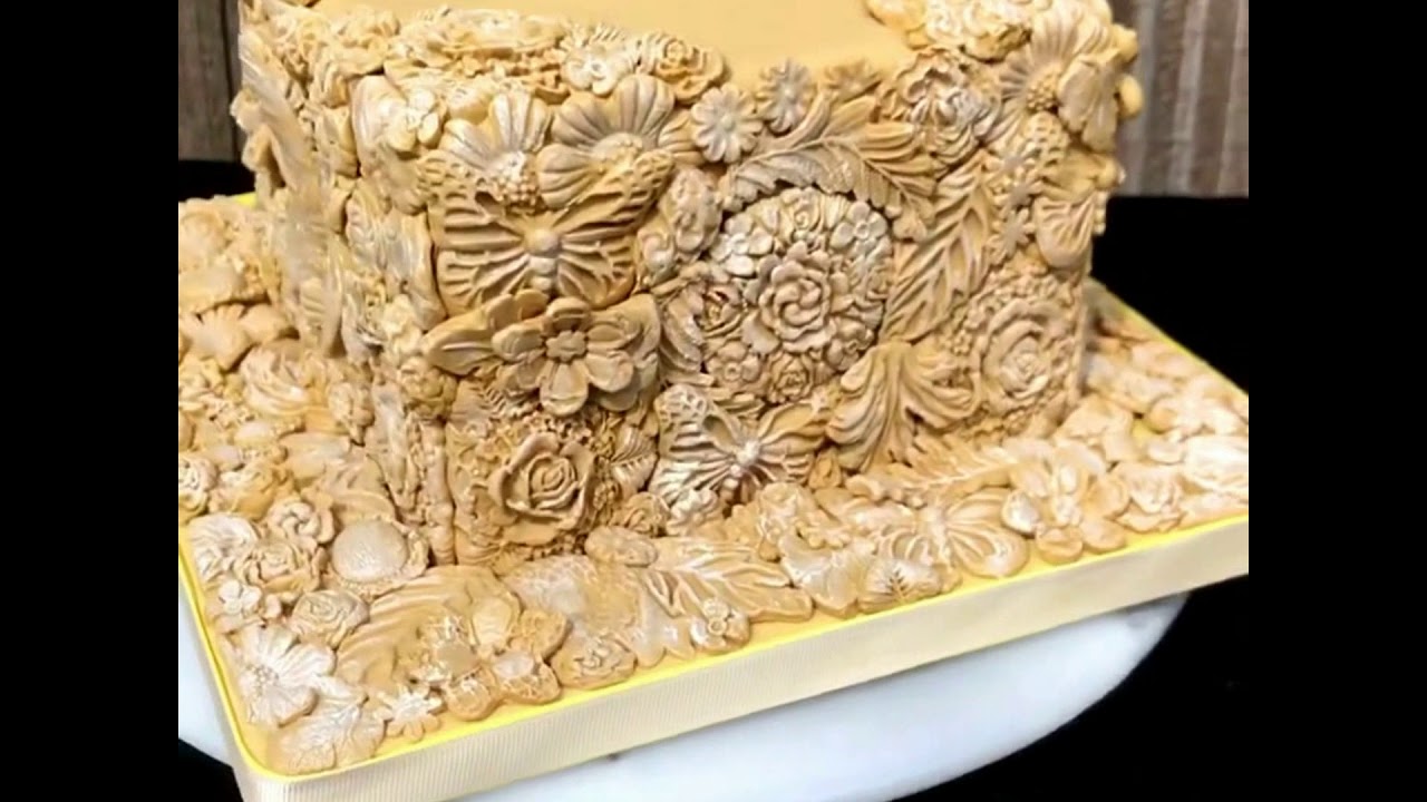 Bas Relief Cake - YouTube