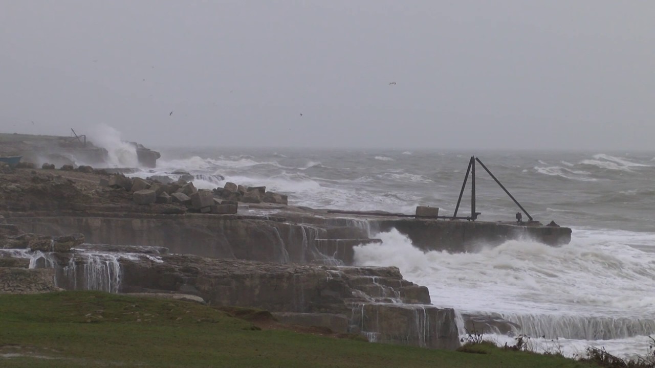 storm at Portland Bill Copyright material purchase from john@johngurd ...