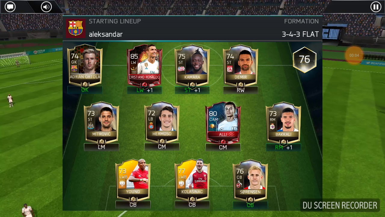 FIFA MOBILE 2018!!! - YouTube