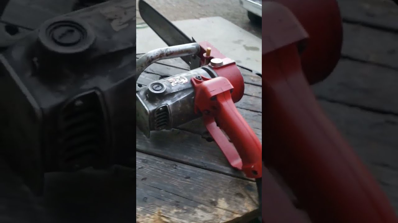 Since Electric is all the Rage A vintage Electric Chainsaw