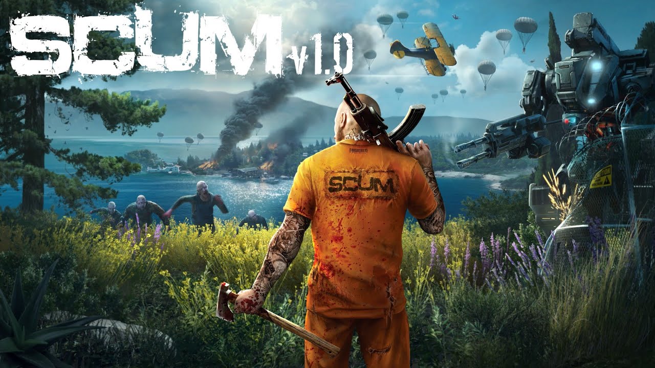 First Look At The Brand New SCUM 1.0 Release ! Is It Any Good? - YouTube