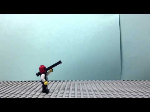 Lego Bazooka Test - YouTube