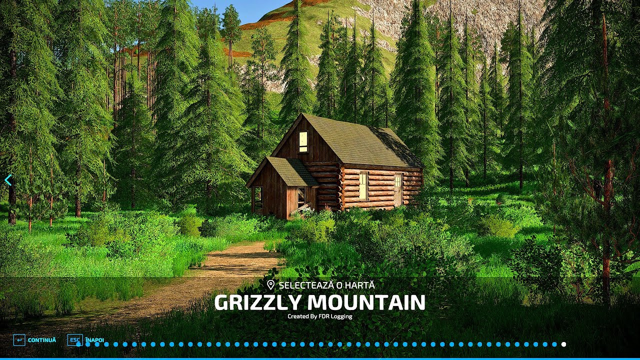 💯👉New Map Grizzly Mountain FS22🎮 Gameplay - YouTube