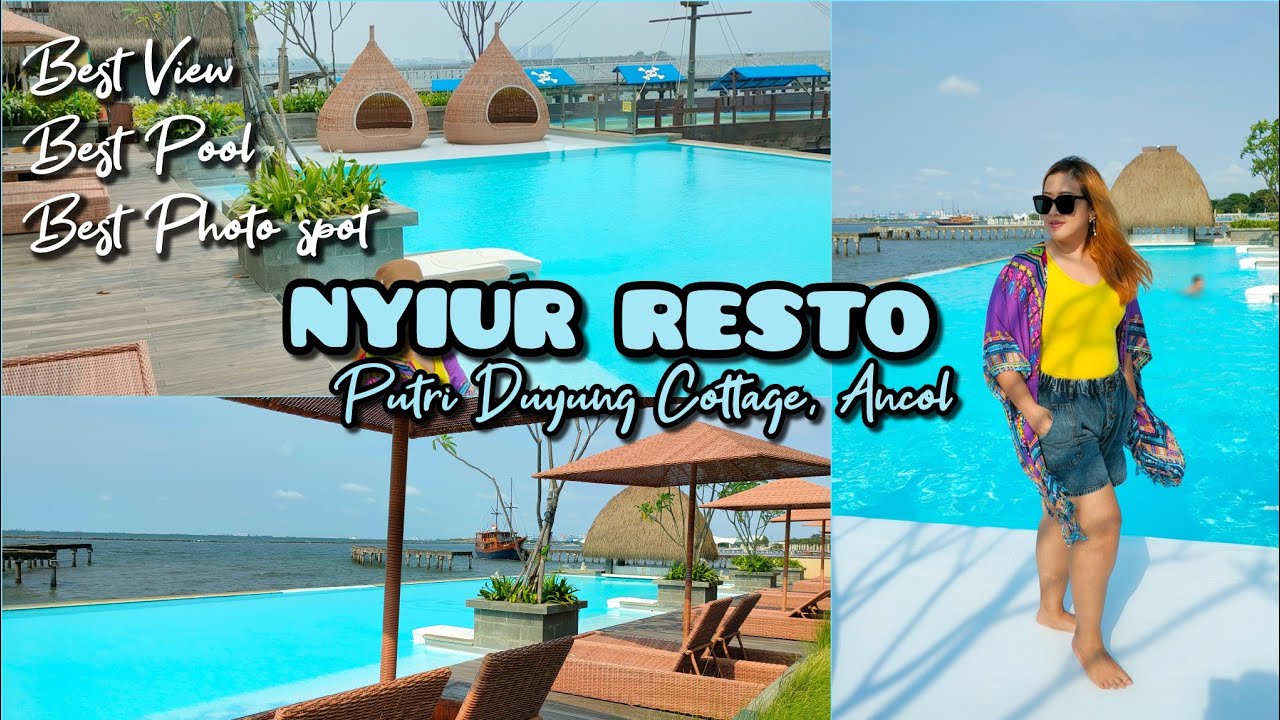 REVIEW NYIUR RESTO, VIEW KOLAM RENANG & LAUTNYA KEREN BANGET - YouTube