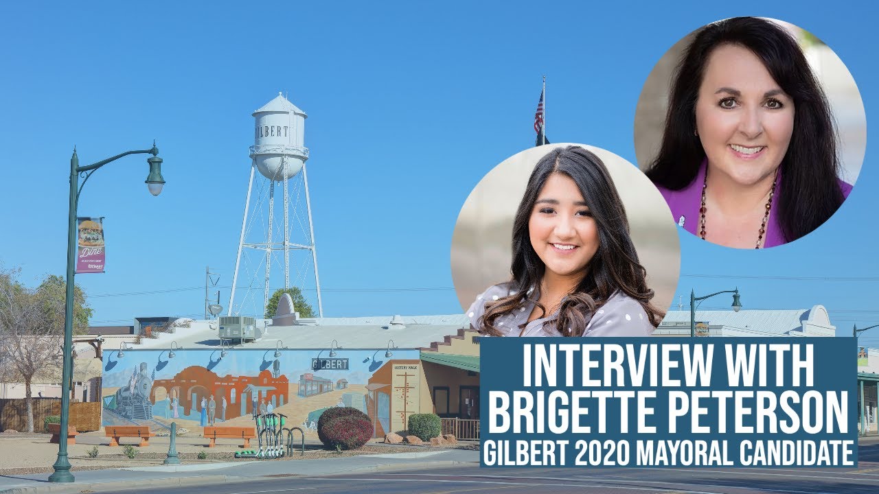 Interview with Brigette Peterson - Gilbert 2020 Mayoral Candidate - YouTube