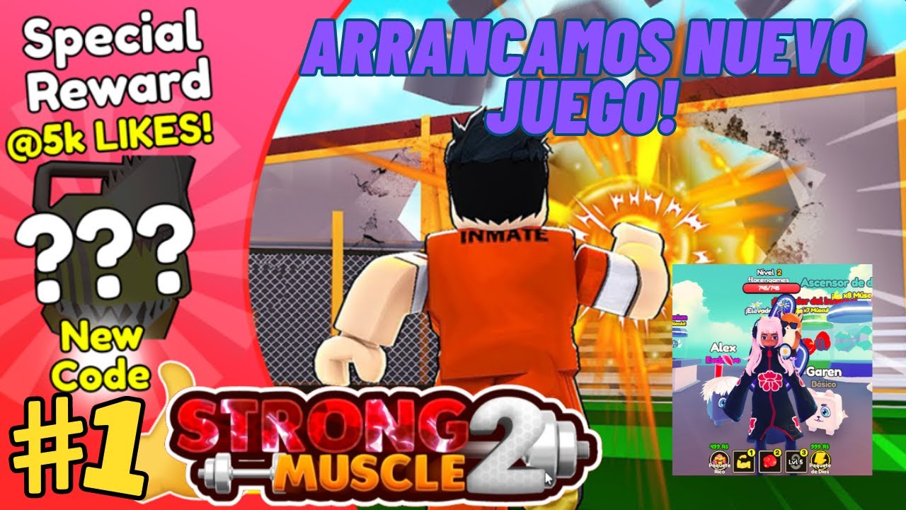 💙 Empezamos STRONG MUSCLE simulator 2 ! - #Roblox 💙 - YouTube