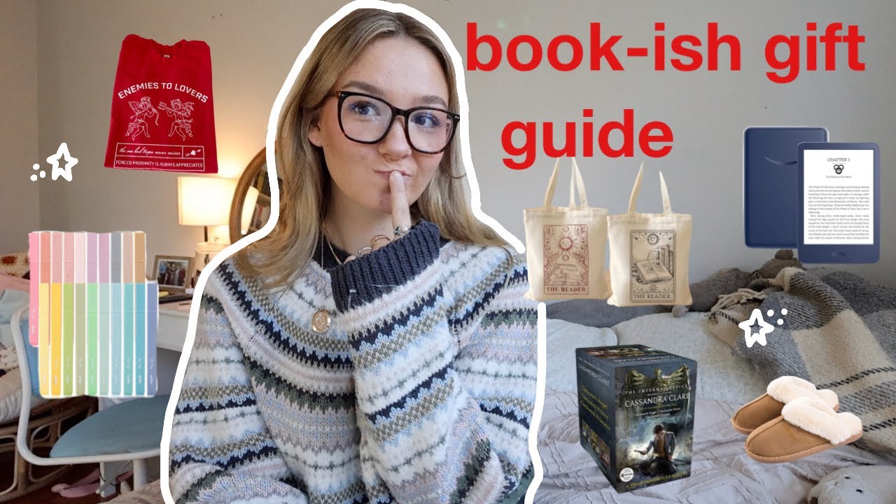 book-ish gift guide for readers 🎁📖 - YouTube