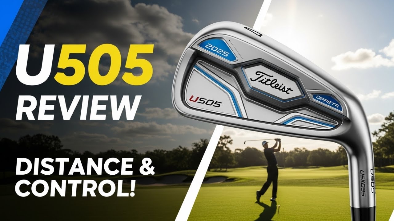 Titleist U505 Utility Iron Review 2025 | Ultimate Distance, Control ...