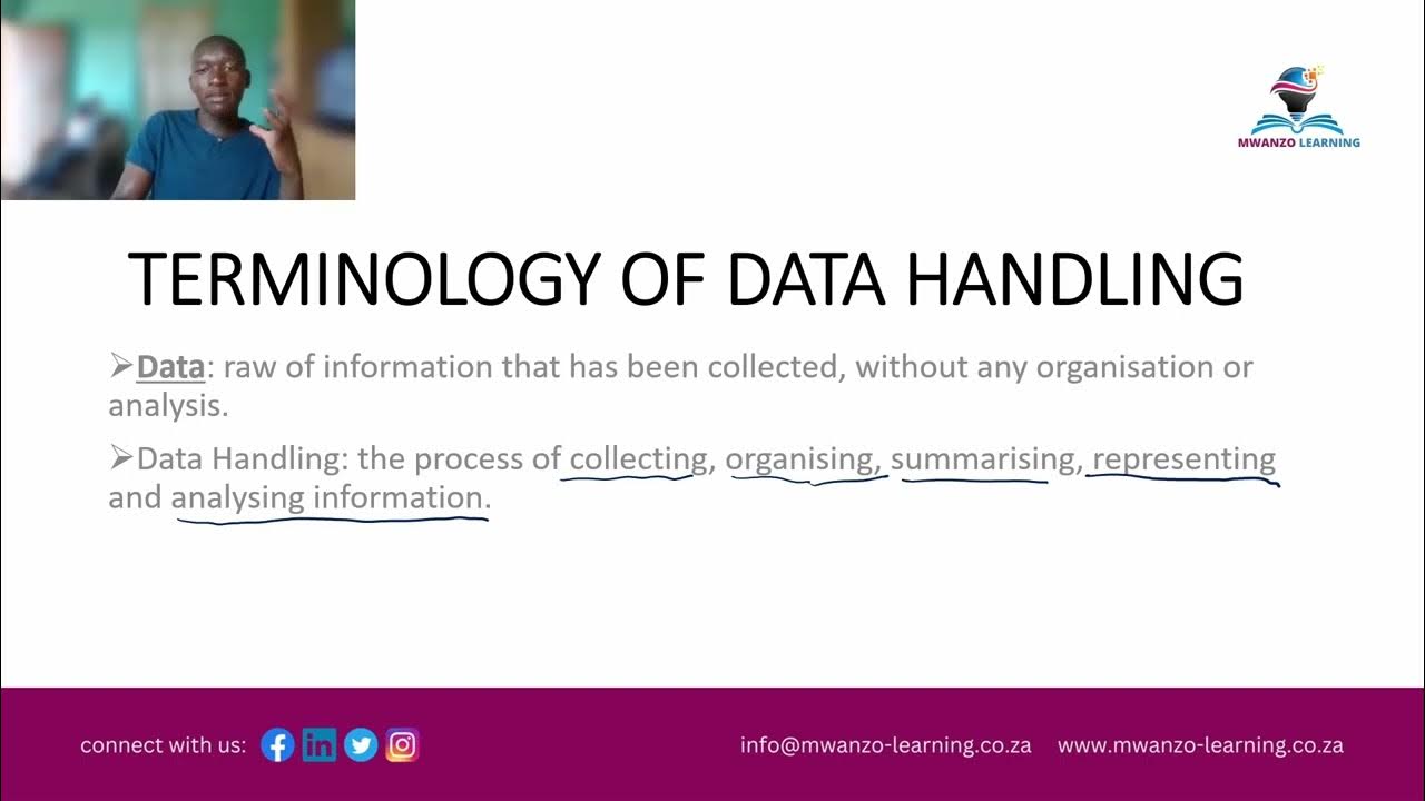 Grade 12 Mathematical Literacy Data Handling Part 1 video - YouTube