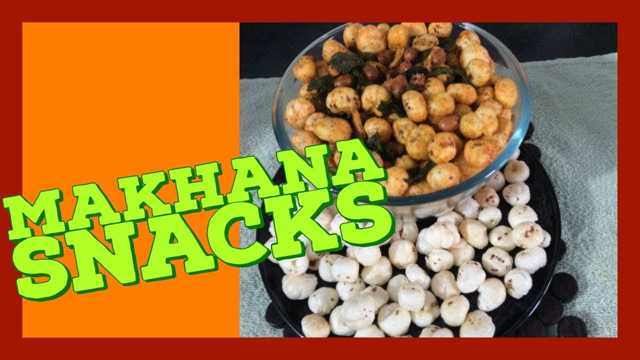 How to prepare Makhana Evening Snacks in 5 minutes | Weight Loss ...