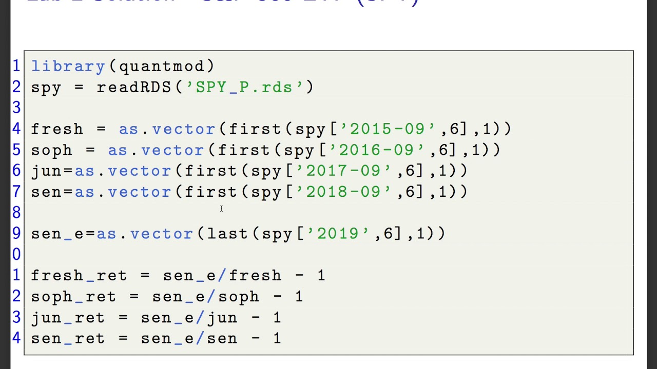 Investment Modeling in R - Part B (quantmod) - YouTube