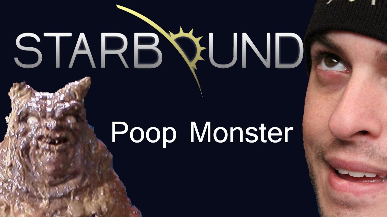Poop Monster in Jail - Starbound BETA w/ FLuffee - YouTube