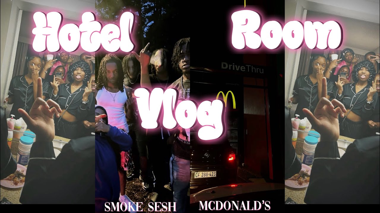 Hotel Room Vlog| Smoke sesh & McDonald’s mukbang - YouTube