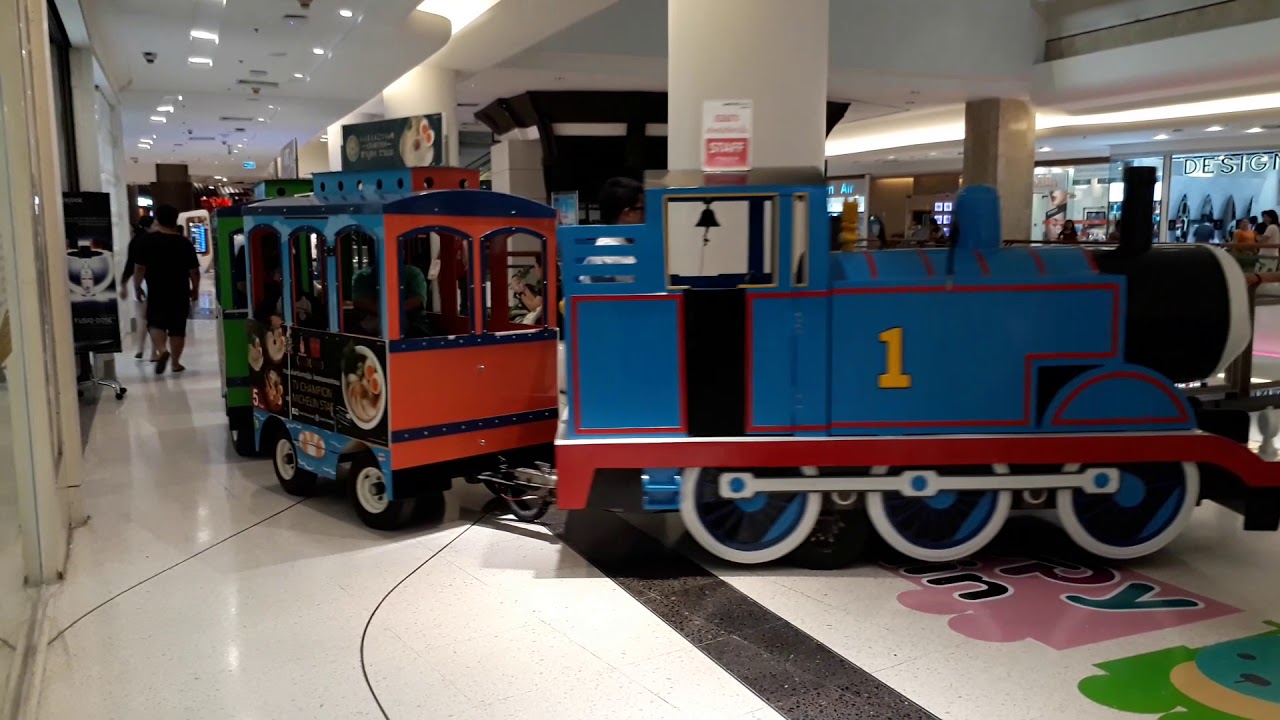 Mini train for Shopping mall - YouTube