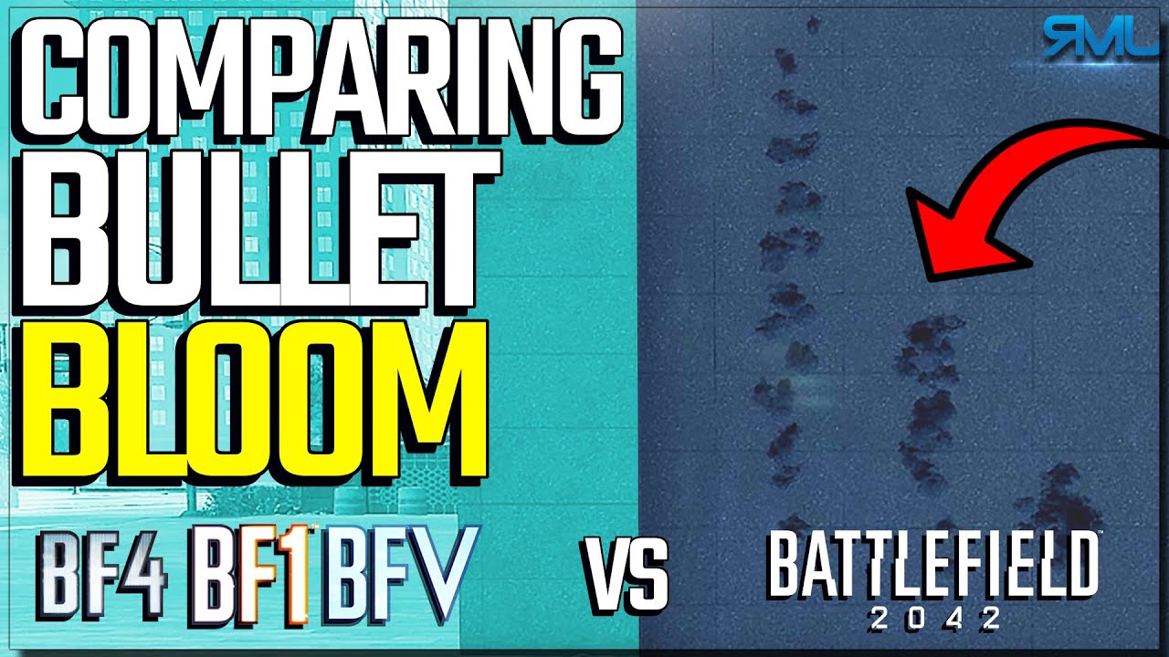 Battlefield 2042 Bloom Compared to BF4, BF1 & BFV - Battlefield 2042 ...