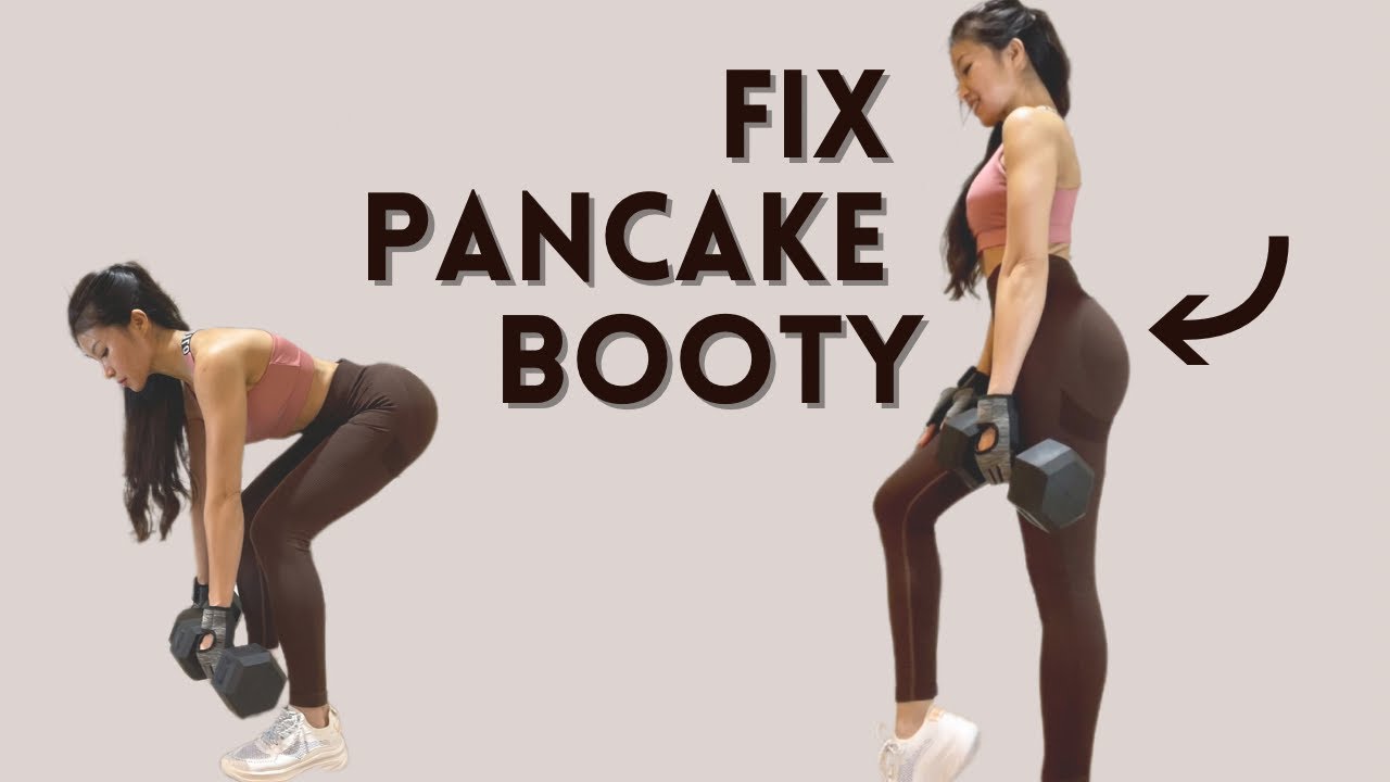 🍑Bài tập cải thiện mông lép với tạ/HOW I FIXED MY PANCAKE BUTT 🍑 - YouTube