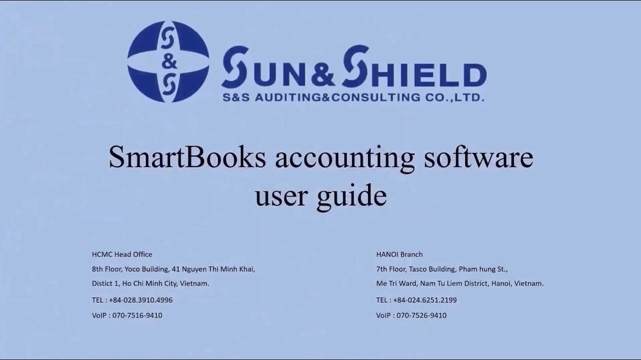 SmartBooks 会计软件用户指南 Cash Management - YouTube