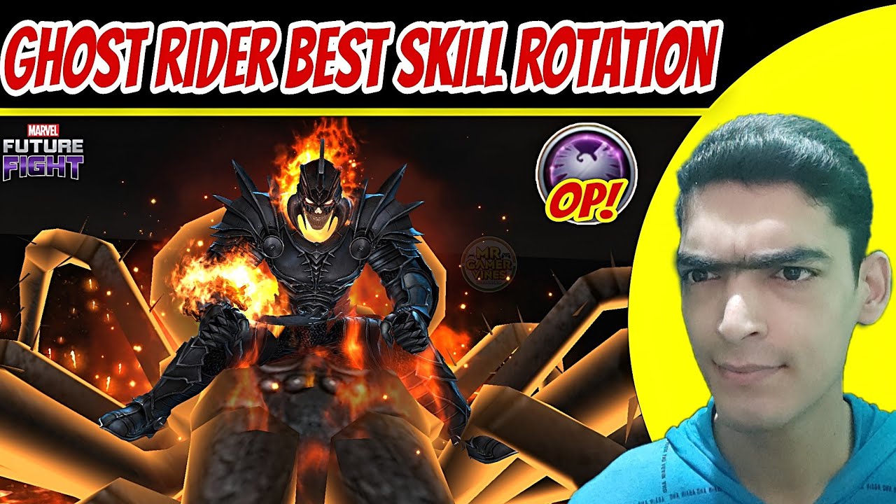 🤨 Best Skill Rotation for Ghost Rider New Uniform & GBR Fast Clear ...