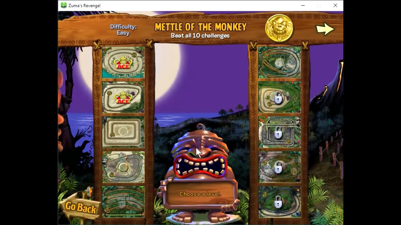 Zuma's Revenge (Zuma 2) PC - Challenge Mode Playthrough (LONGPLAY ...