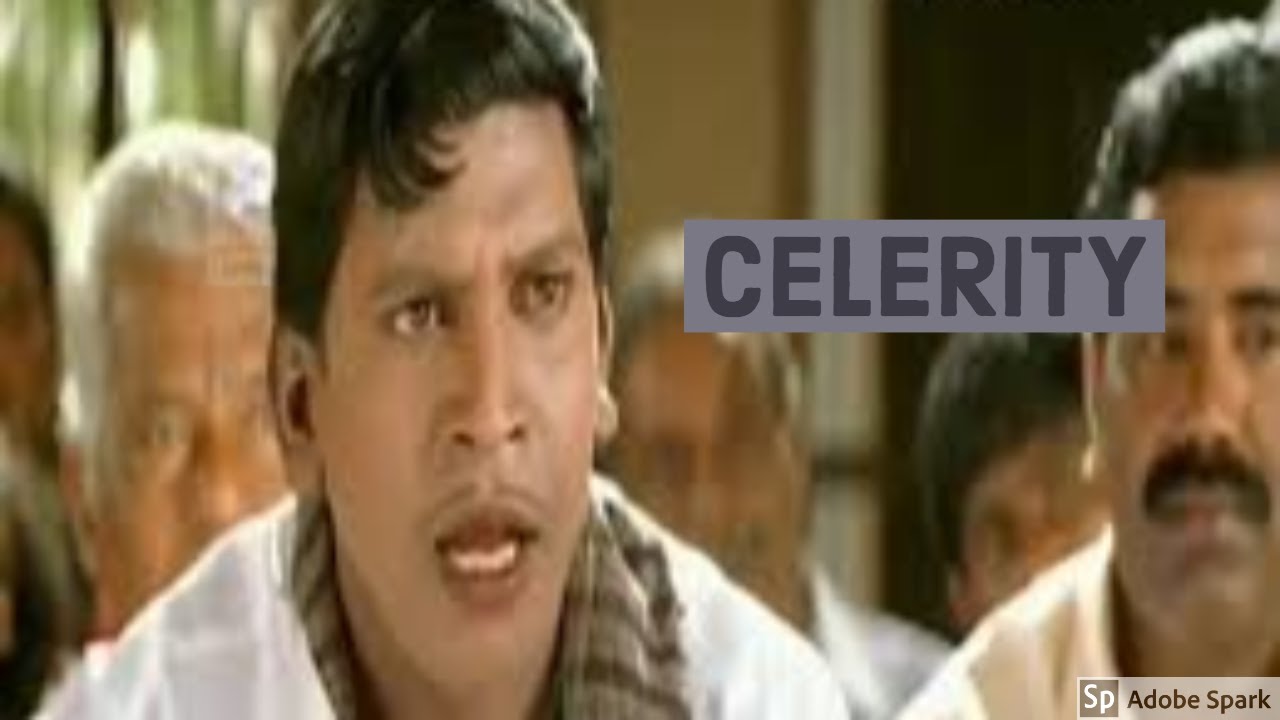 Celerity | What is celerity | Tamil Vocabulary | Meme | - YouTube