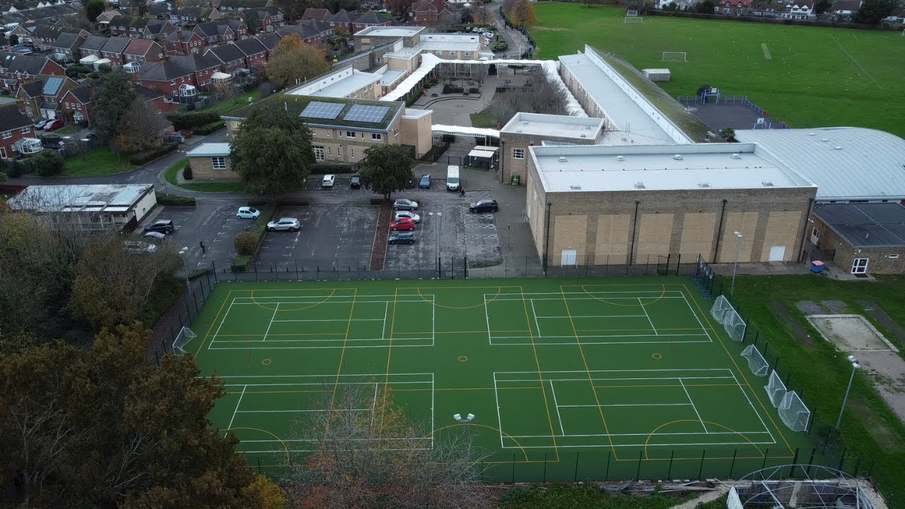 Ormiston Six Villages Academy MUGA transformation - YouTube