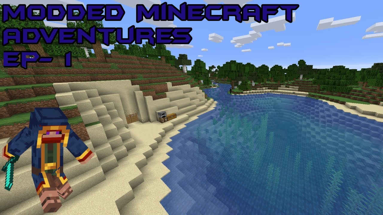Modded Minecraft Adventures - Building Up The Base - YouTube