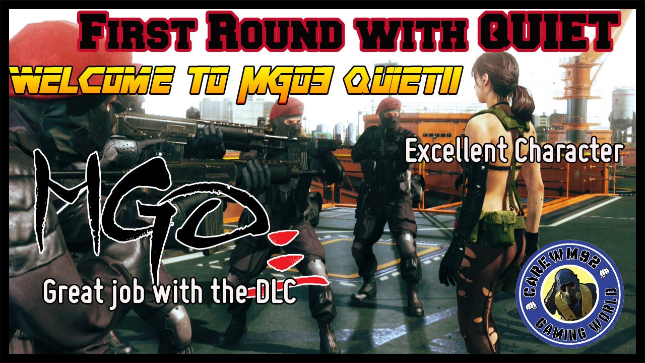 MGO3 [QUIET] First Game with QUIET... Great Character, Terrific DLC ...