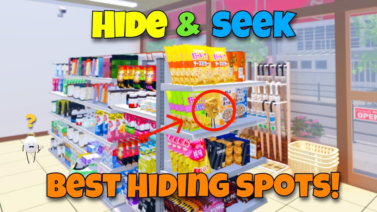[Hide & Seek] BEST Hiding Spots in Store Map! | Secret Staycation ...