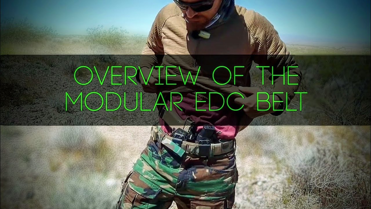 Modular EDC Belt - Quick overview - SHEPHERD DEFENSIVE ⚡ - YouTube