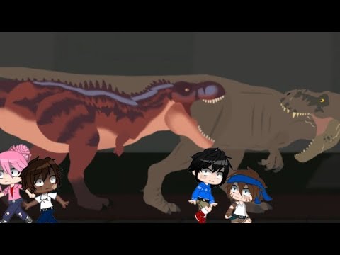 Rexy V.S Tarbosaurus Camp Cretaceous Dc2+Gacha Colaboration with ...