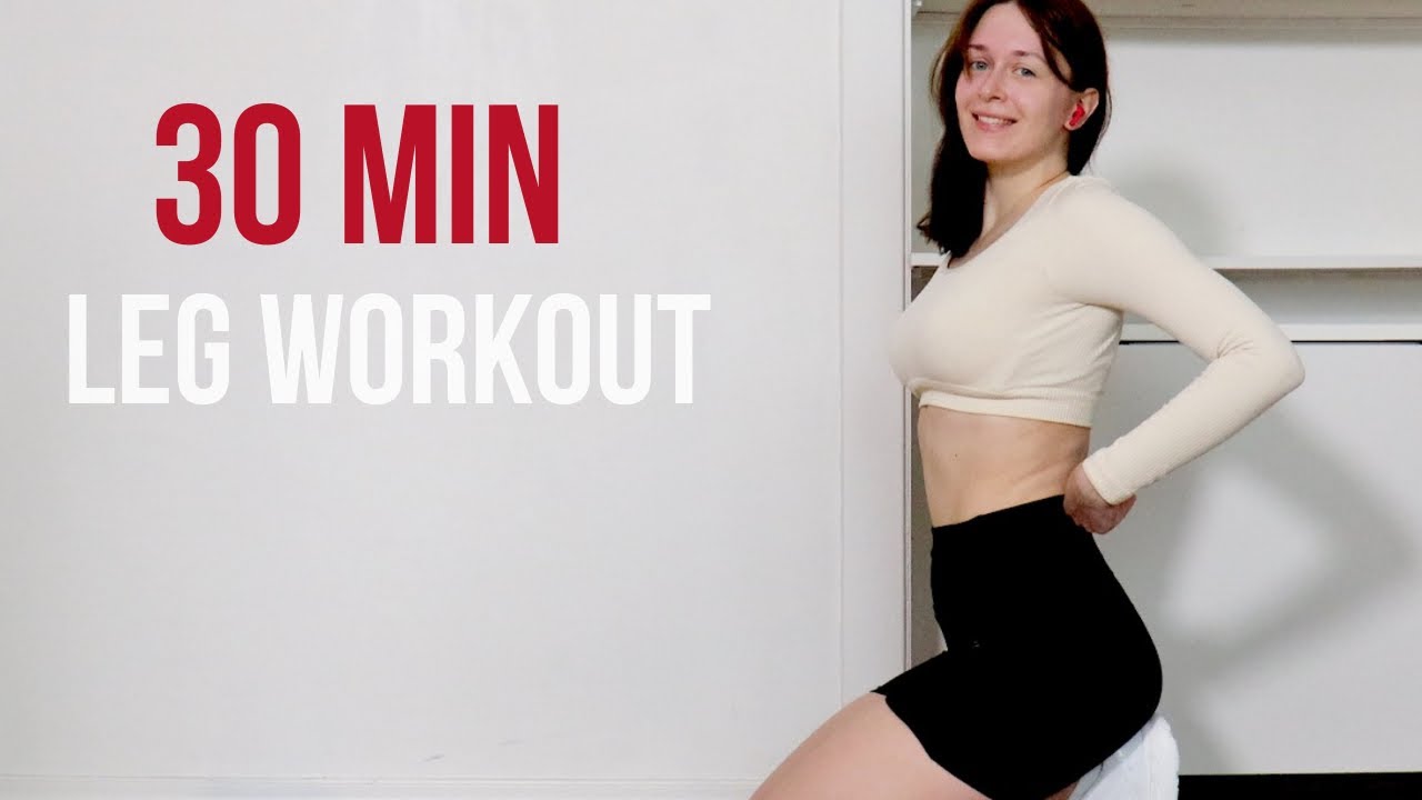 30 Min Leg Workout Sweaty Workout For Inner Thighs Quadriceps Glutes